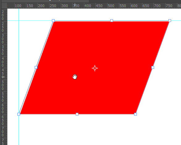 Solved No Vertical Guides While Transforming An Object Adobe Product