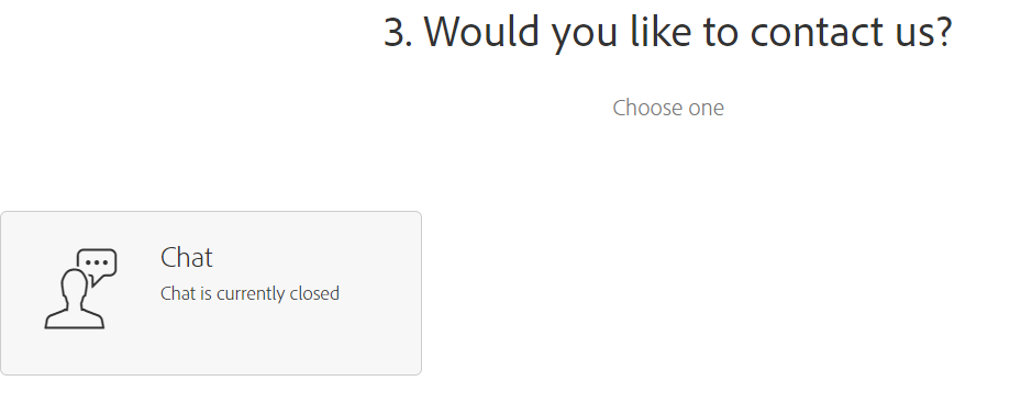 How can I get help from Adobe 'customer support' p... - Adobe Community ...