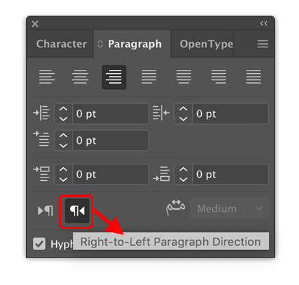 Solved: default RTL writing in illustrator cc 2019 - Adobe Product ...