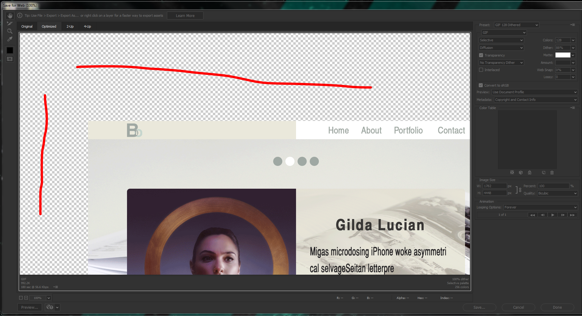 Solved: Save for Web, transparency issue - Adobe Community - 9914971
