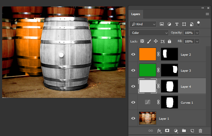 Colorizing an image with three colors - one being ... - Adobe Product ...