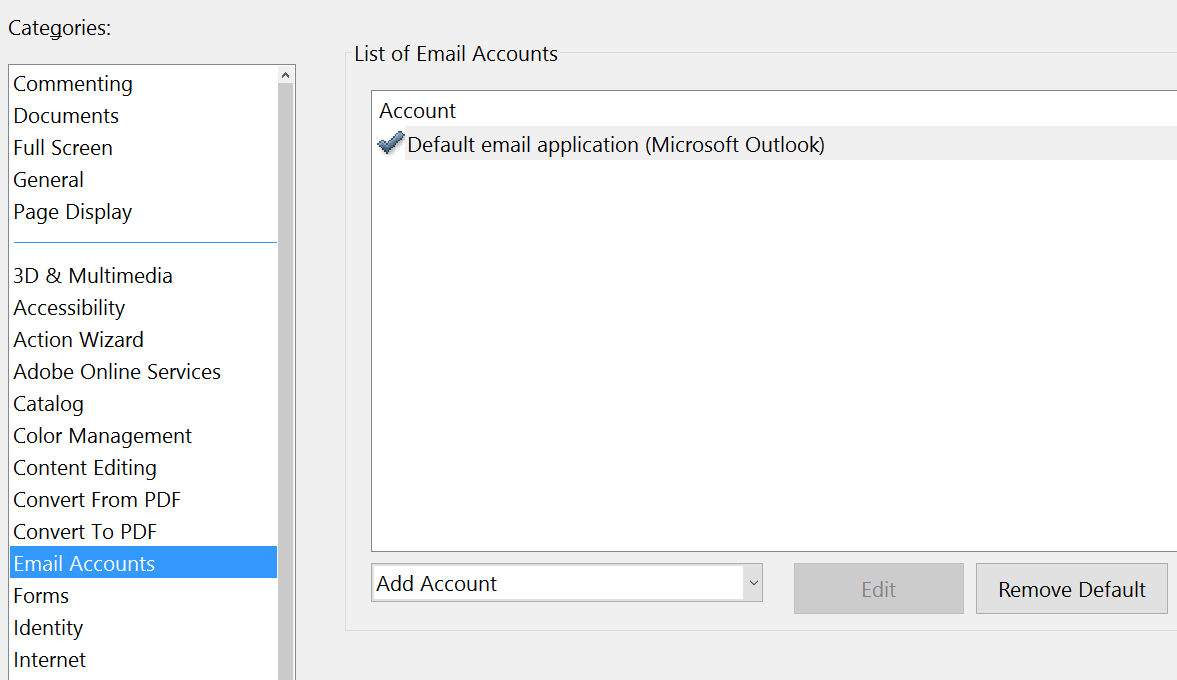 Solved: Email Account Outlook - Adobe Product Community - 10118928