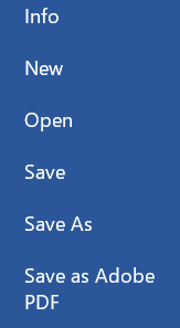 Acrobat PDFMaker Office COM Addin "Save As" tab mi... - Adobe Product ...