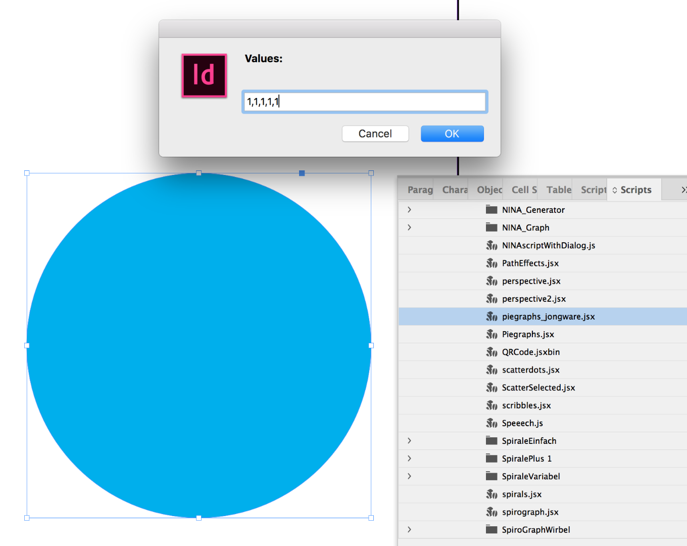 Solved: Dividing a circle into separate shapes in Indesign... - Adobe ...