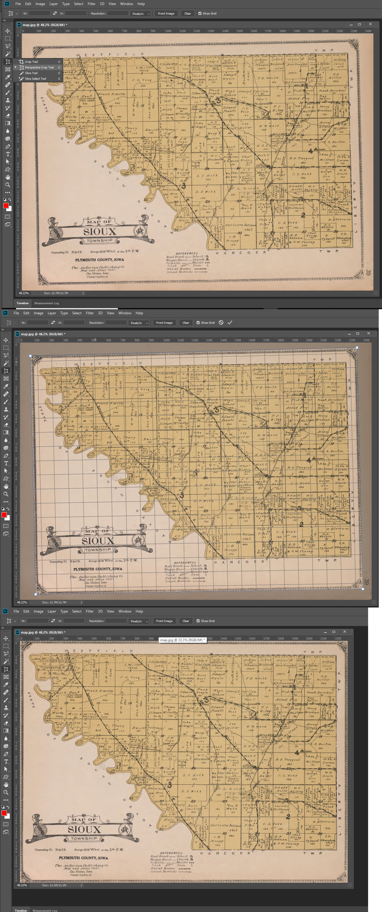 How to draw (and then crop based on) a parallel bo... - Adobe Support ...