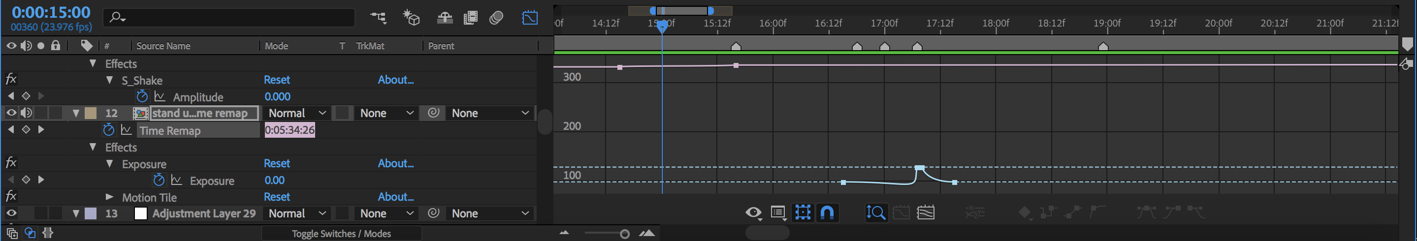 Solved: Time Remapping graph not looking right - Adobe Product ...
