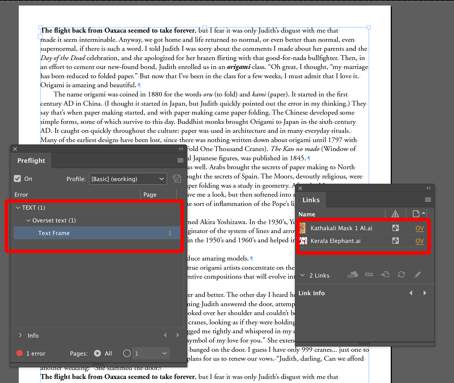 Solved How Do I Remove Invisible Linked Images And Overse Adobe Support Community 10343611