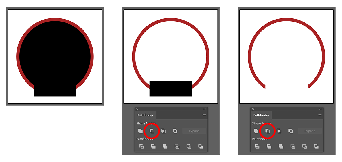 Solved Need Help W Erasing Part Of A Circle Adobe Community 10310442