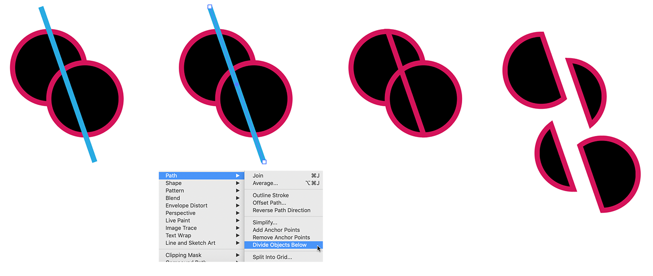 Cutting/Splitting objects - Adobe Product Community - 10414367