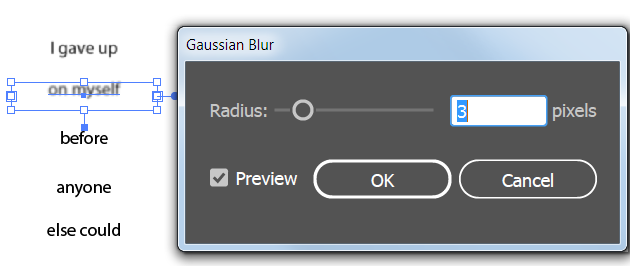 Solved: Gradual Blur in Illustrator - Adobe Product Community - 10434441
