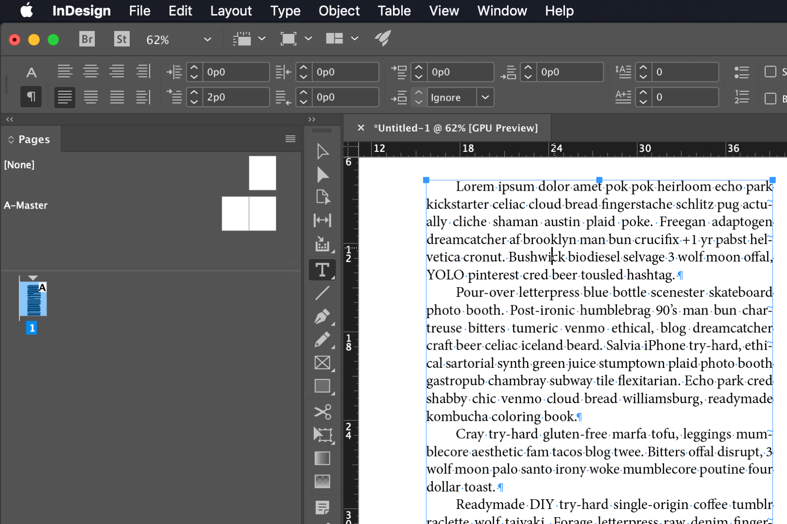 Solved: Justify with last line aligned left not working - Adobe ...