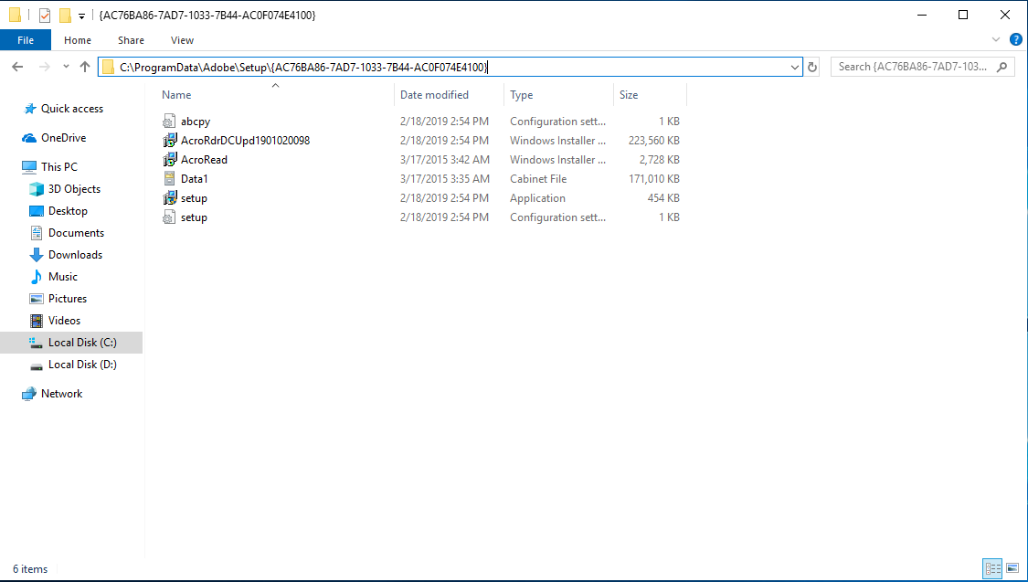 Why are there two Setup Files Locations? - Adobe Product Community ...