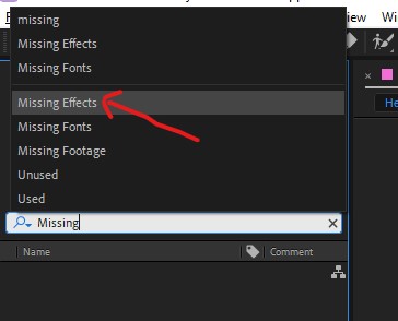 Adobe after effects missing "noise" - Adobe Product Community - 10480978