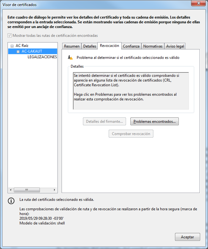 Intermediate Certificate Revocation Check Fails Wh Adobe Product Community 10468846