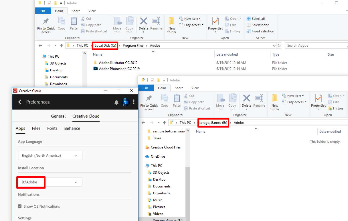 installation location problem - Adobe Community - 10507259