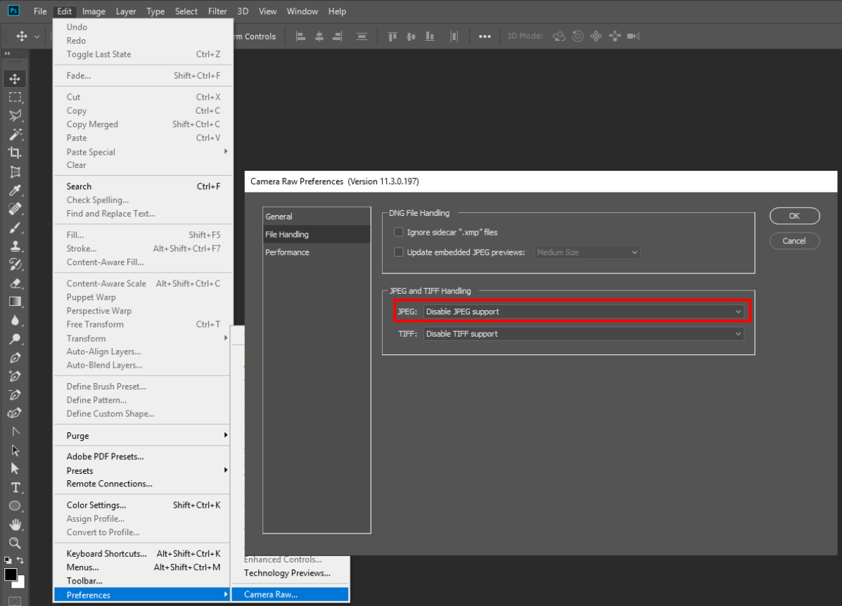 Opening jpegs in photoshop instead of camera raw. - Adobe Product ...