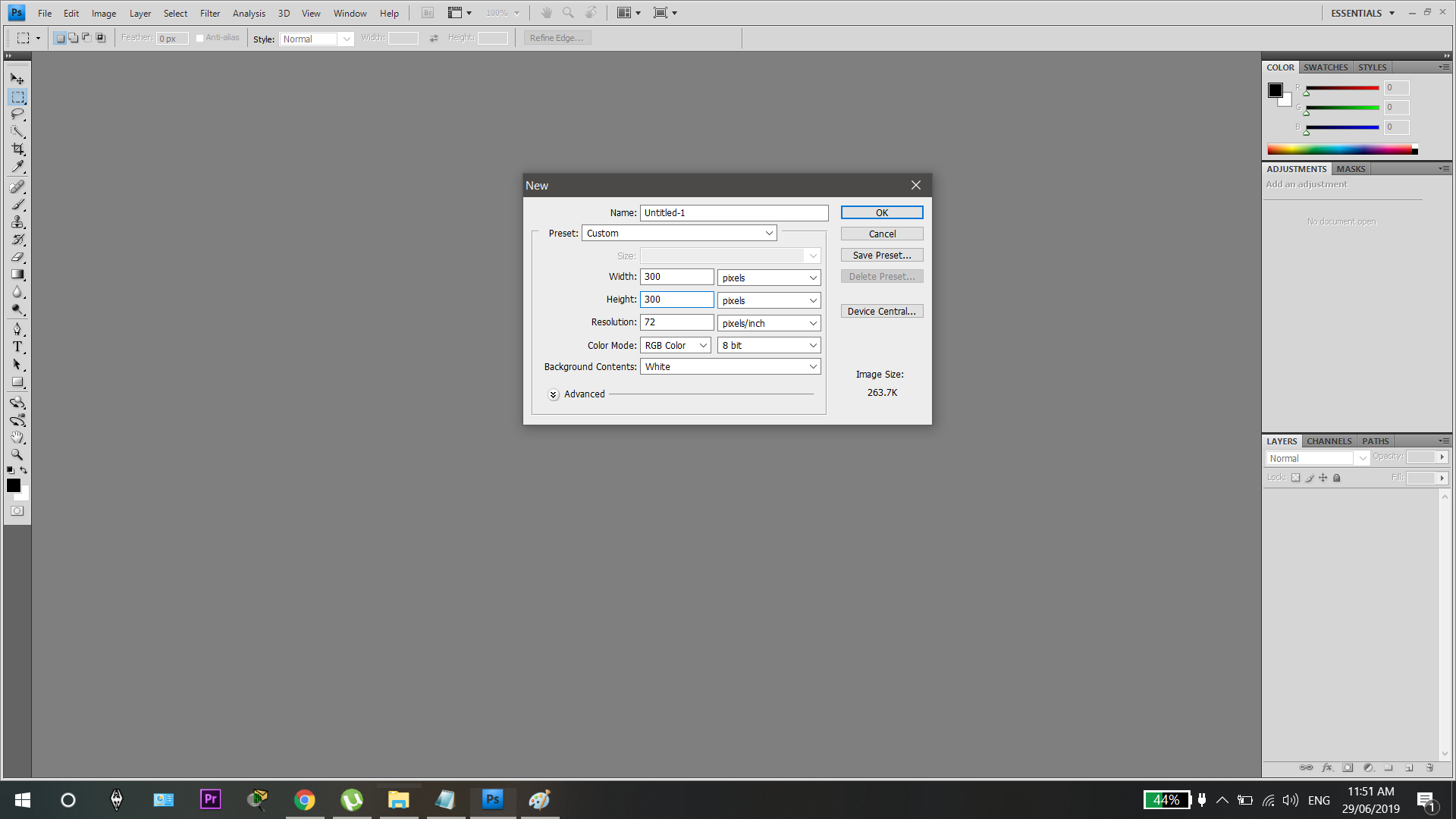 Photoshop UI distortion - Adobe Community - 10517518