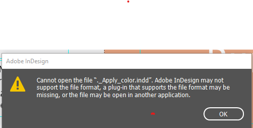 Solved: cannot open .indd sample files - Adobe Community - 8867600