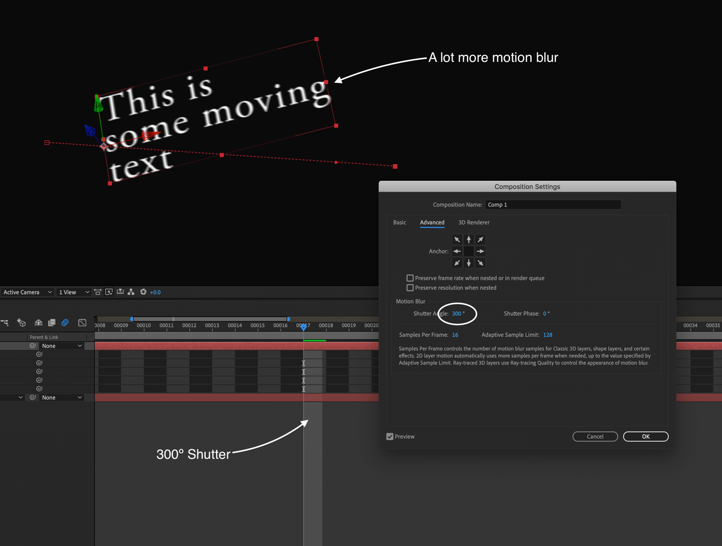 Unwanted shutter on text - Adobe Product Community - 10588067