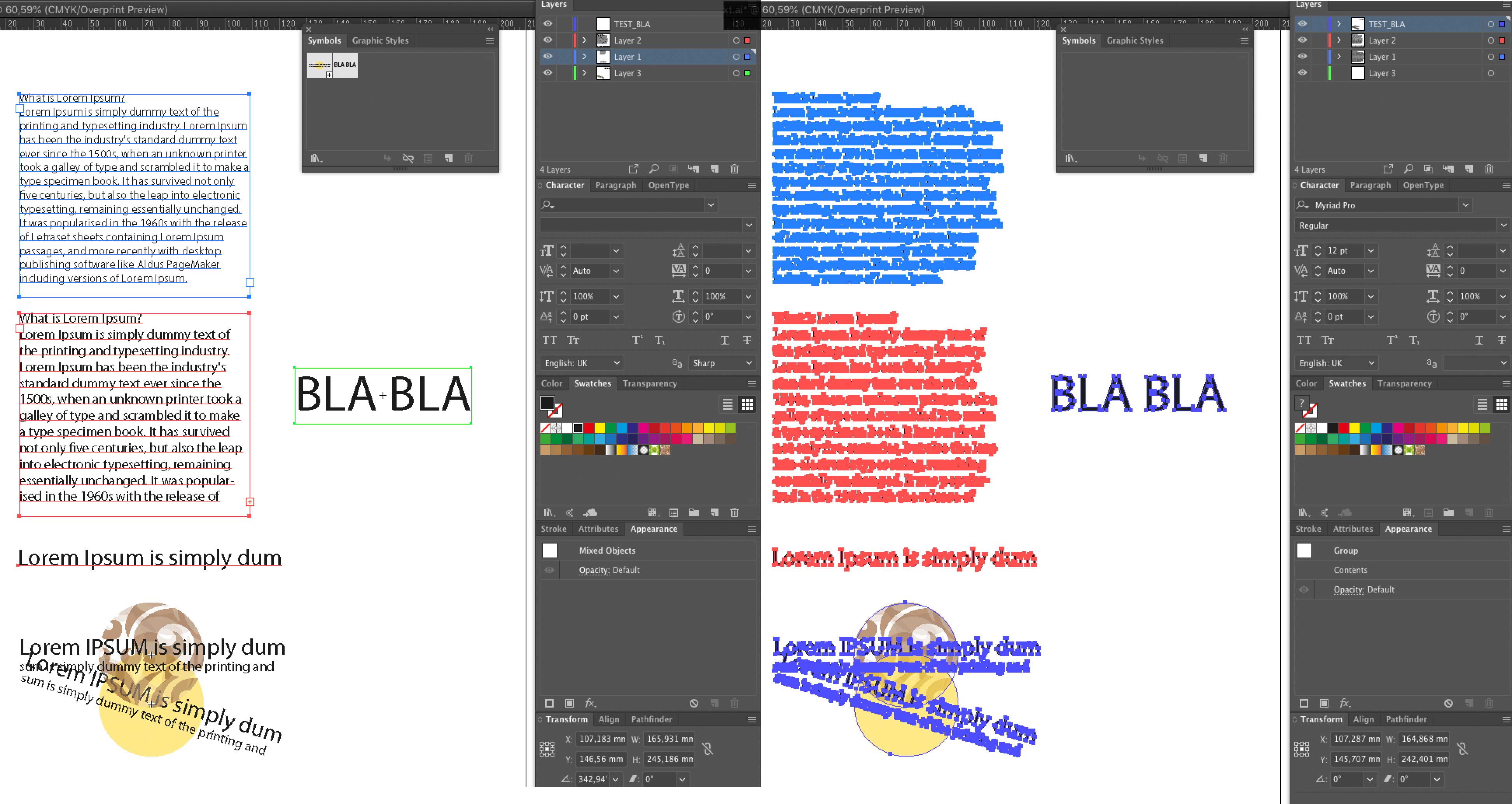 Solved: • Outline all texts (also in symbols) - Adobe Community - 10594397