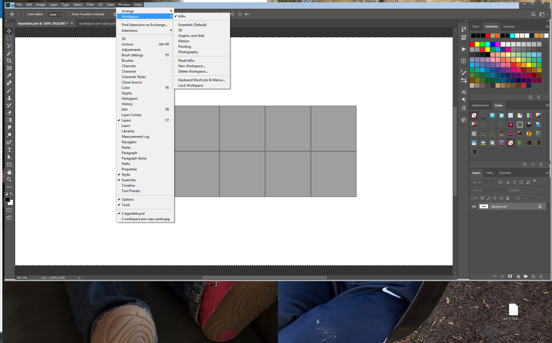 Photoshop workspace layout bug? - Adobe Community - 10590968