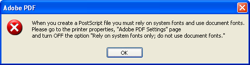Contradictory Error Message - Adobe Community - 2346040