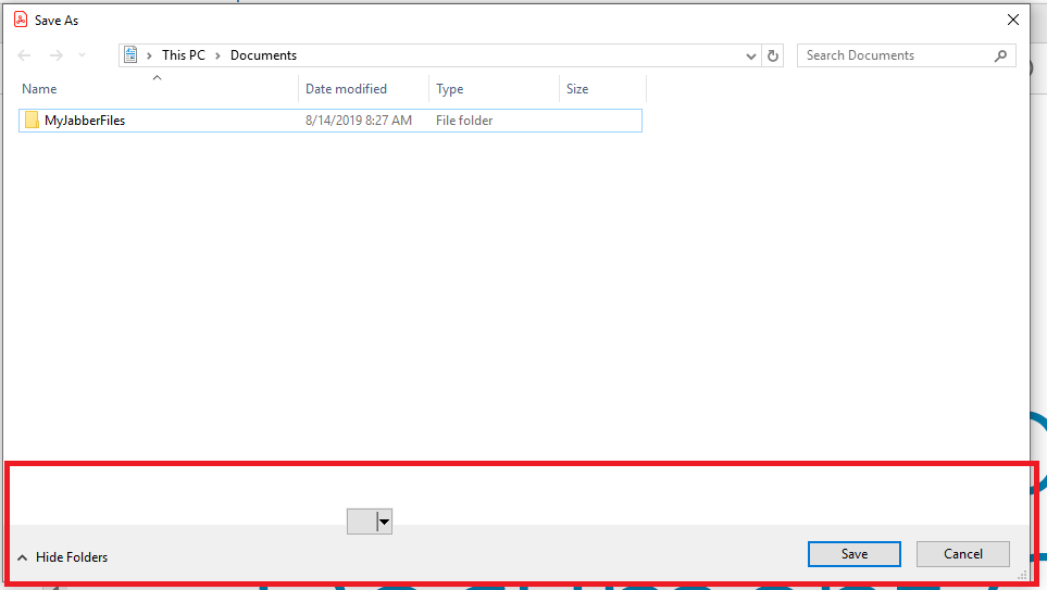 Unable To Name Document Using Save As Feature - Adobe Product Community ...