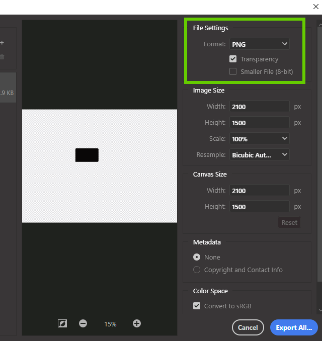 How do I know if transparency is enabled? - Adobe Community - 10573643