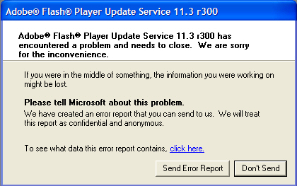 Updater has encountered a problem and needs to clo... - Adobe Product ...
