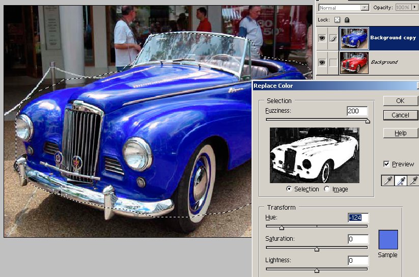 How to recolor selection but keep texture - Adobe Community - 2512659