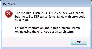 Flash Player 11 Error:Failed to register - Adobe Community - 4562527