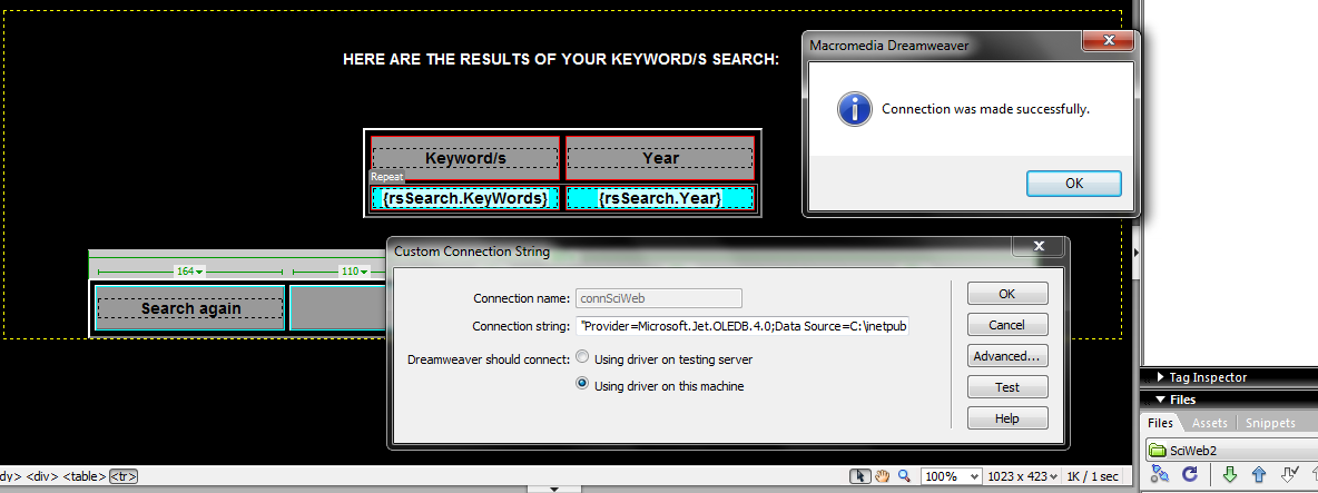 Data Fails Results Page Display With Msdb Adobe Community 4676758 4686