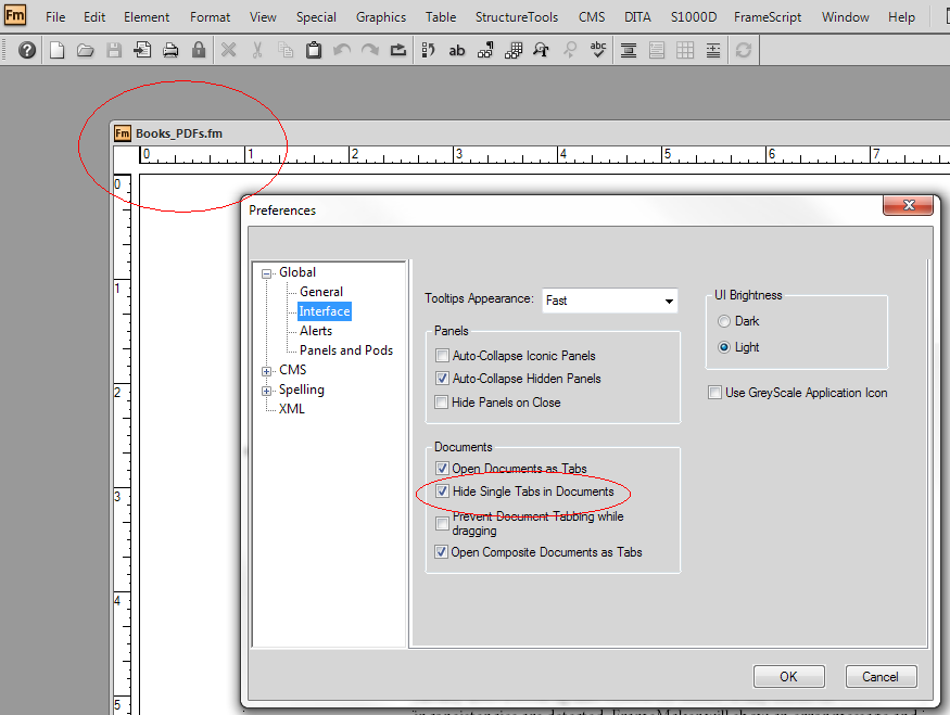 Tabbed documents - Adobe Product Community - 4736185