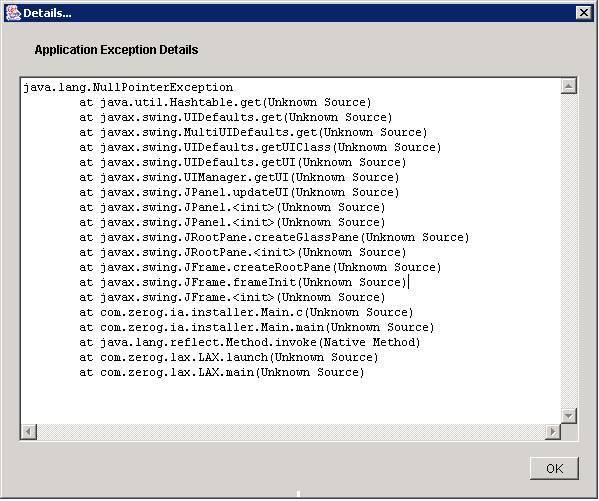 Install problem - InvocationTargetException - Adobe Product Community ...