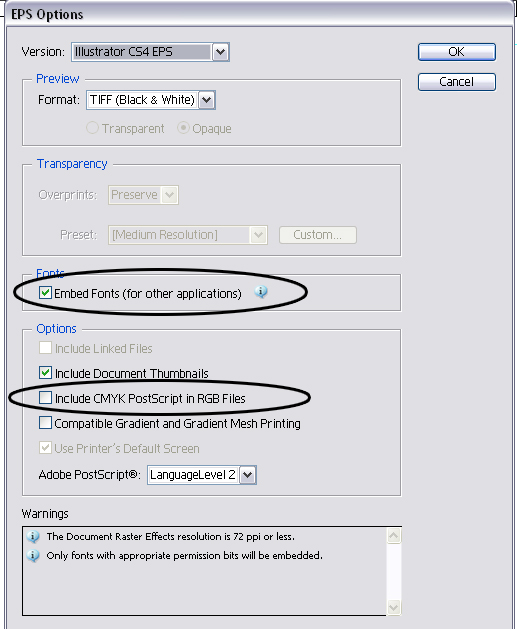 How to find out the Embed Fonts and PostScript det... - Adobe Product ...