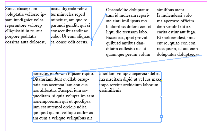 Solved Select All Linked Text Frames Adobe Community 4957371