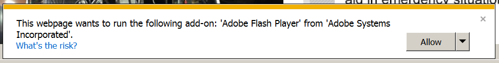 Repeated requests to add-on Flash Player - Adobe Community - 4976885