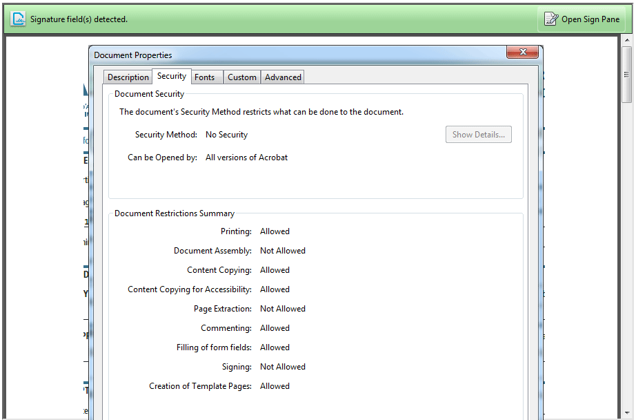 Solved: Signature field detected - I never added a signatu... - Page 5 ...