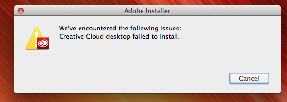 Creative Cloud desktop update keeps failed to inst... - Adobe Community ...