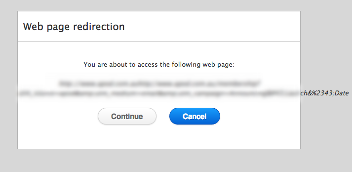 Webpage Redirection Landing Page from email campai... - Adobe Product ...