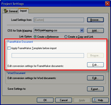 RH8: Where is the Style Mapping Dialog? - Adobe Support Community - 1875767