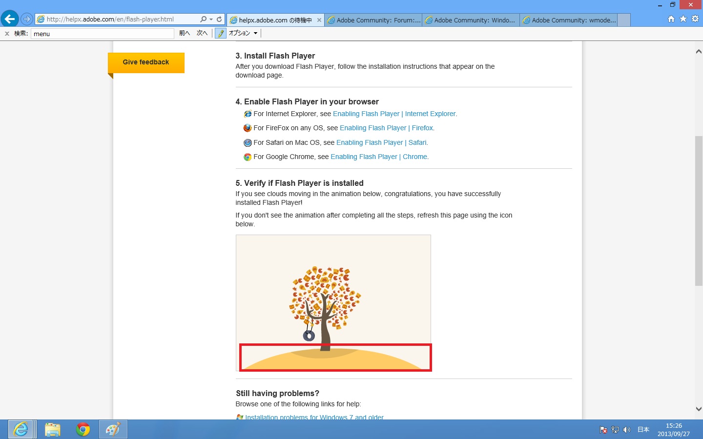 On the Adobe Flash Player web page，the Right Click... - Adobe Product ...