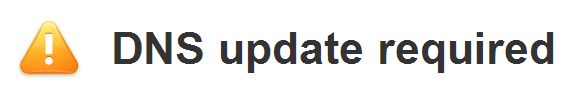 DNS migration - final days to comply - Adobe Community - 5569561