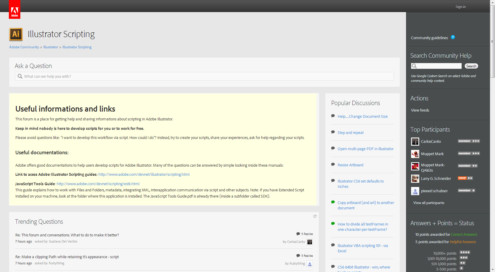 How to make this forum better? - Adobe Product Community - 5616307