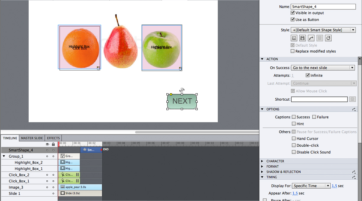 Solved: Highlight box should appear when click box is clic... - Adobe ...