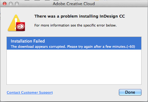 Indesign Installation Failed - Adobe Product Community - 5873583