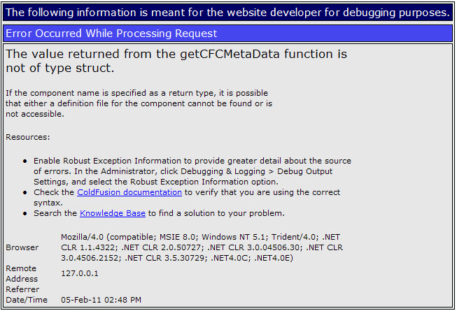 Problem with cfcexplorer.cfc - Adobe Product Community - 3226922