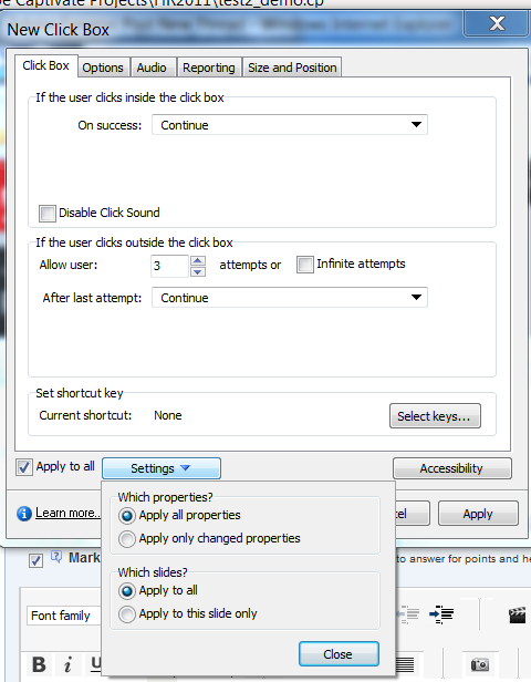 Applying a full screen click box to all slides? - Adobe Product ...