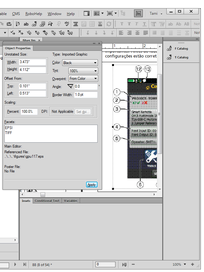 Why is the Insets pod blank? (FM11) - Adobe Community - 5952522