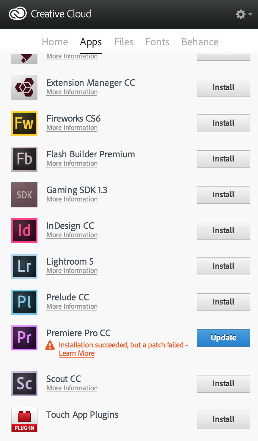 update failing on MacBook Pro - Adobe Product Community - 6046541